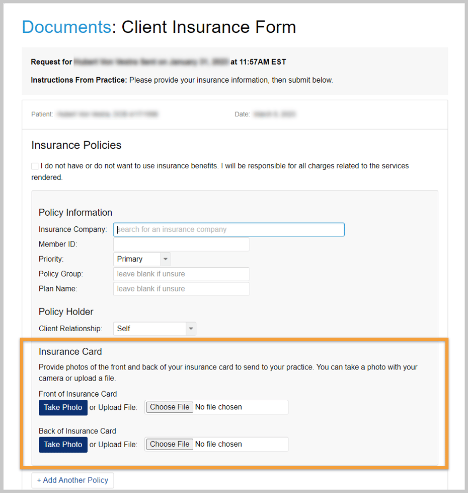 What's New: Patient Receipts and Client Insurance Form Updates
