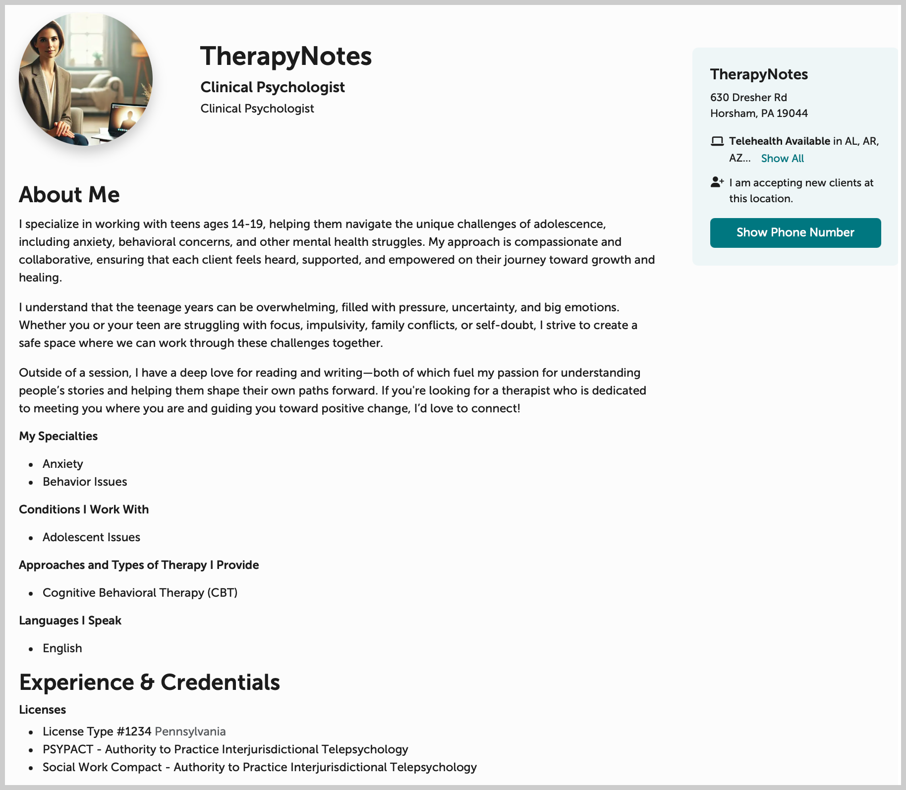 What's New: Now Supporting Interstate Licensure Compacts in TherapySearch