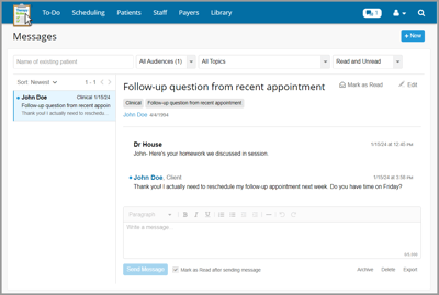What's New: Secure Messaging