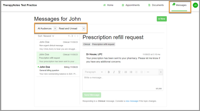 What's New: Secure Messaging