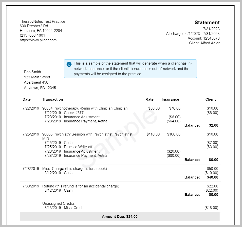 What's New : Patient Statements and New Outcome Measures!